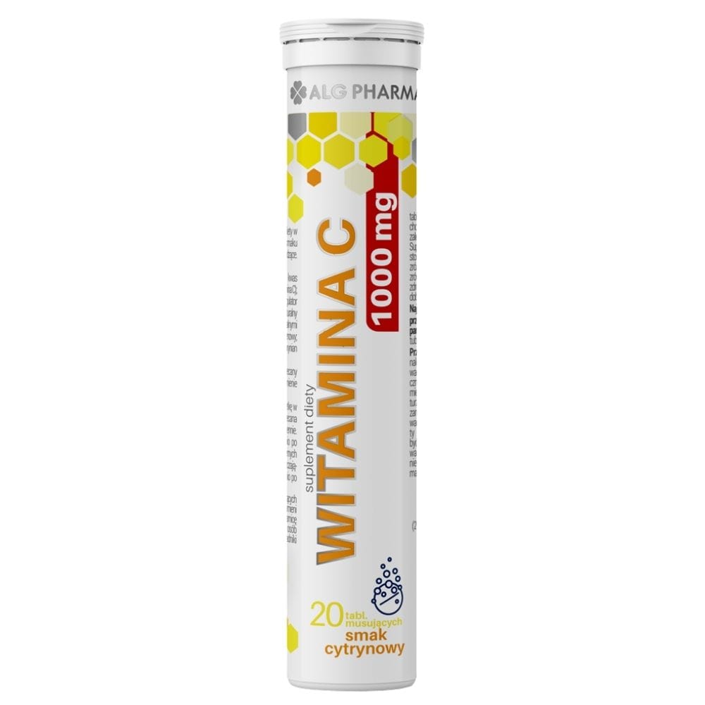 ALG Pharma Vitamine C 1000 mg, Citroen - 20 bruistabletten – Medpak