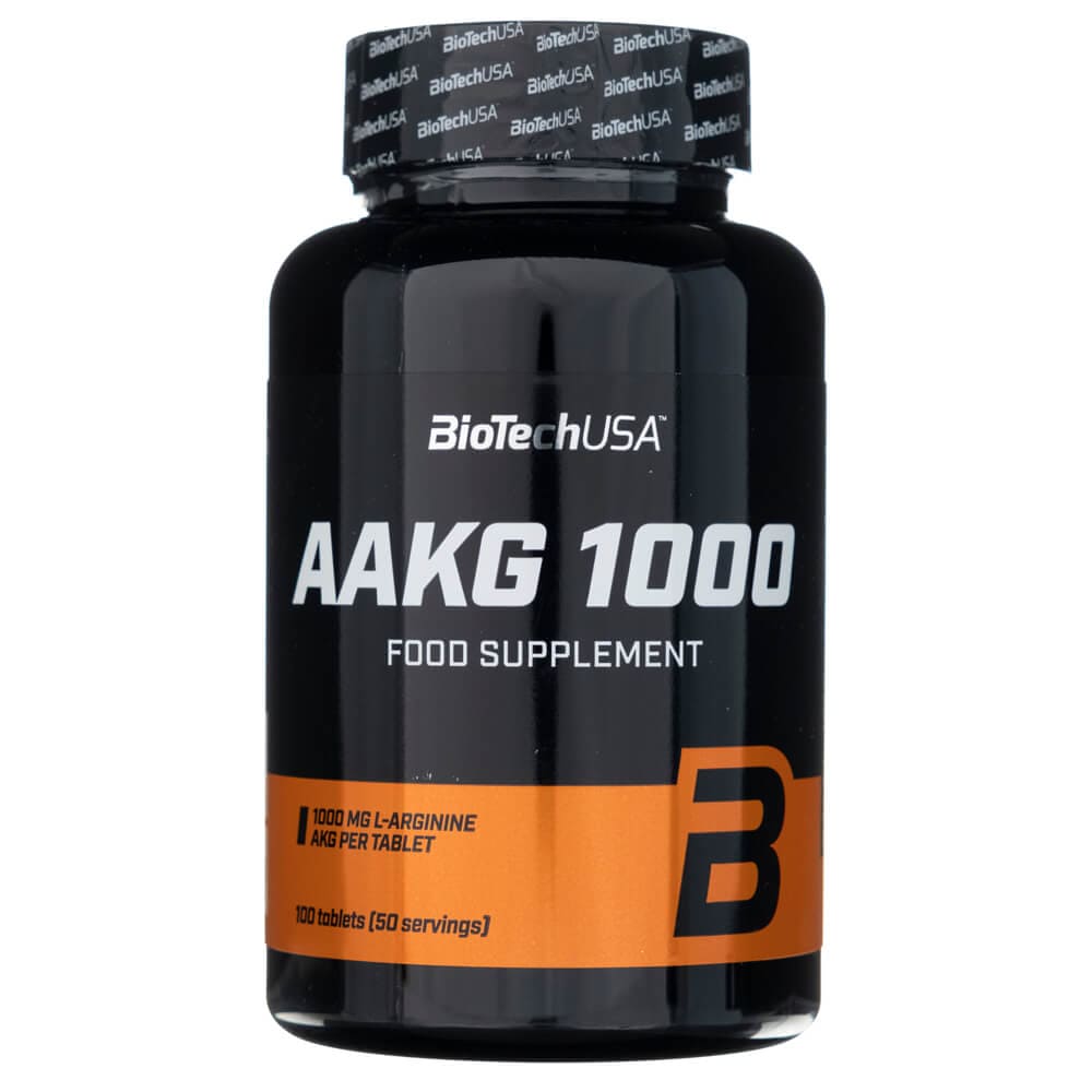 BioTech USA AAKG 1000 - 100 tabletten – Medpak