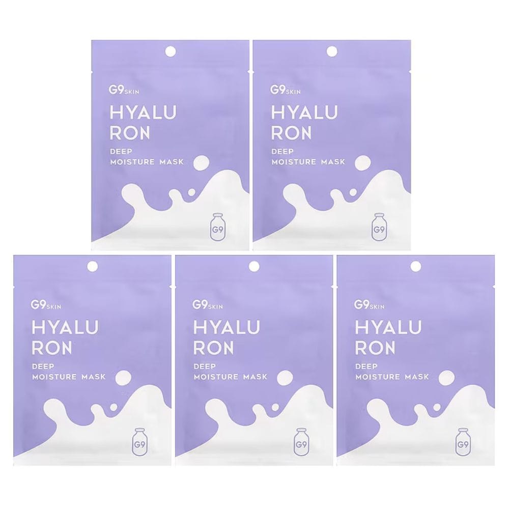 G9 SKIN Hyaluron Deep Moisturizing Mask - 5 stuks – Medpak