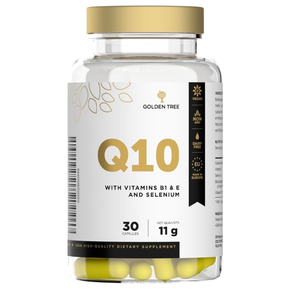 Golden Tree Co-enzym Q10 - 30 Capsules – Medpak